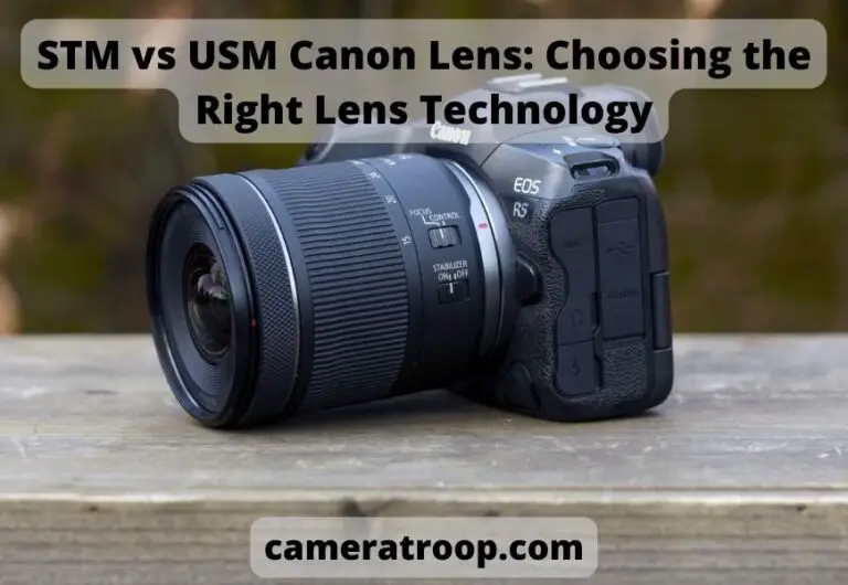 Stm Vs Usm Canon Lens: Understanding The Difference